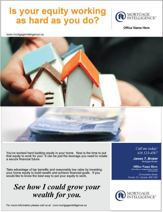 PrintForLessCanada.com - Mortgage Intelligence PostCards Full Colour ...