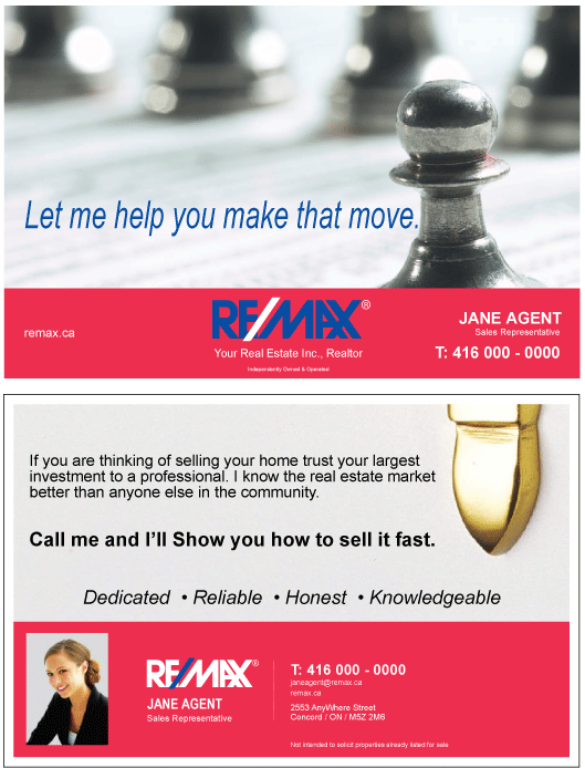 PrintForLessCanada.com - REMAX Realty Full Colour Postcards Starting ...